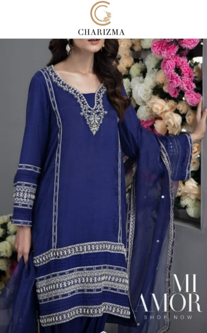 Charizma Front Raw Silk – brandsfactoryleftovers